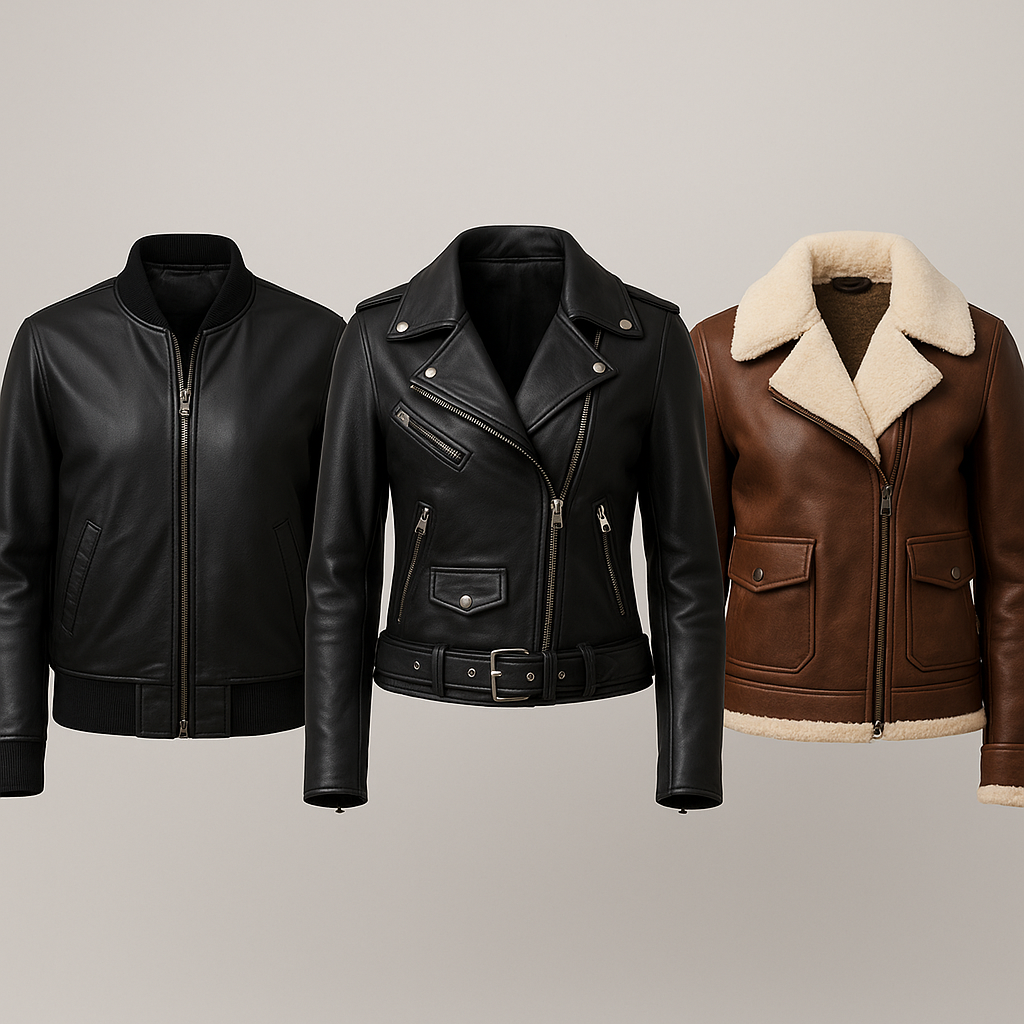 Bomber vs Biker vs Aviator – Which Leather Jacket Suits You Best? – Lux ...